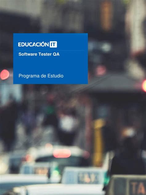 curso de curso de software tester qa pdf pdf pruebas de software