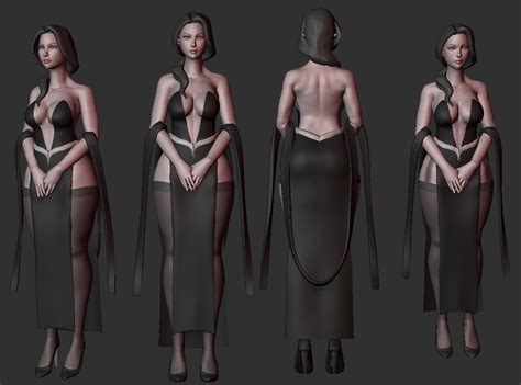 Female Model Sculpting From Scratch Not The Hand I Hate Hands