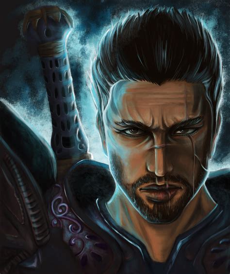 Dragon Age Origins The Grey Warden By Xblackraven On Deviantart