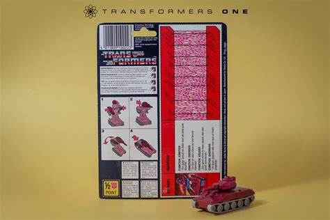 Transformers Square One Milton Bradley G1 Warpath