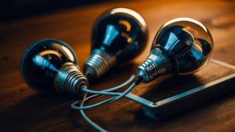 Highefficiency Bulb Reducing Power Usage Premium Ai Generated Image