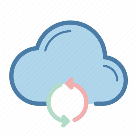 Cloud Sync Syncing Icon