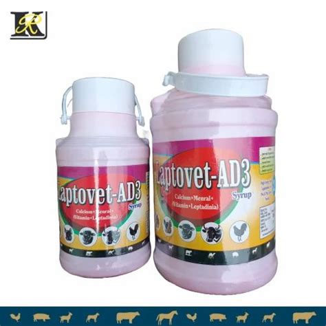 Calcium Syrup Veterinary Packaging Size 400 Ml At ₹ 55bottle In Sahjanwan