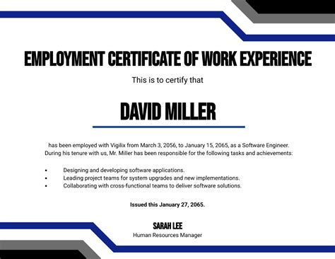 Free Fit To Work Certificate Template To Edit Online