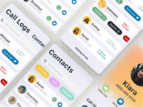 Phone Dialer App Ui Design By Srikant Mehra On Dribbble