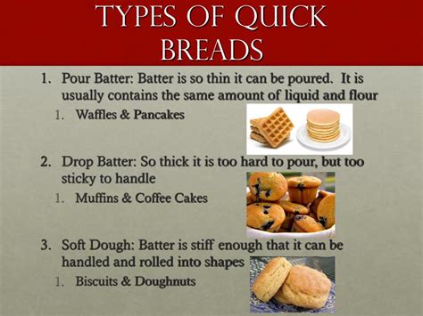 Ppt Quick Breads Ingredients And Their Functions Powerpoint Presentation Id3758029