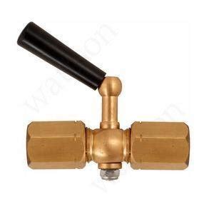 РОСМА Кран трехходовой G1/2 - G1/2 внутр. - внутр. с фторопластовой ...