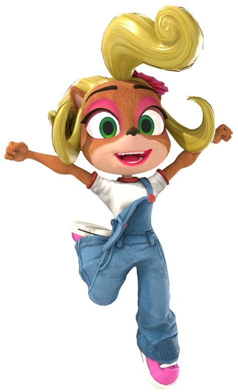 Coco Bandicoot Render [pose Margo Gru] By Dawidgolaszewski On Deviantart