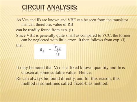 Transistor Biasing Pptx