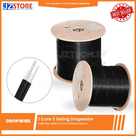 Jual Kabel Fiber Optik Fo Core Seling Dropewire Shopee Indonesia