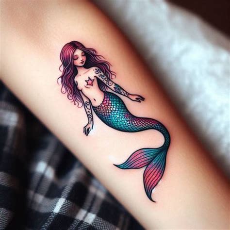 88 Meaningful Mermaid Tattoo Ideas That Will Touch Your Heart Tattoo