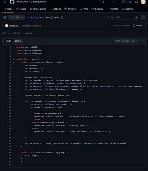 Kirthik S On Linkedin Internshipsuccess Codingadventures Problemsolved Codsoft
