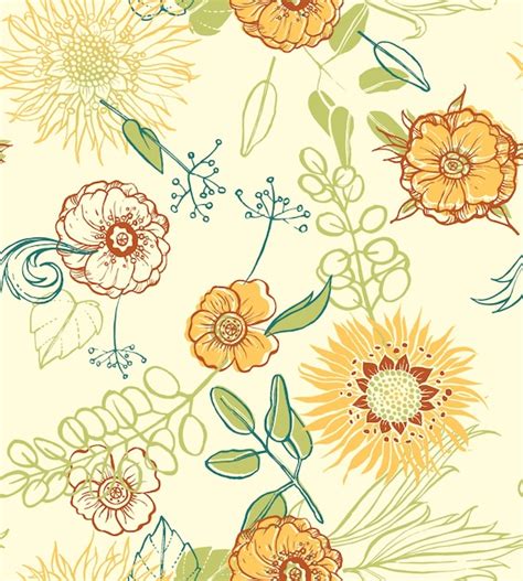 Blumenmuster Kostenlose Vektor