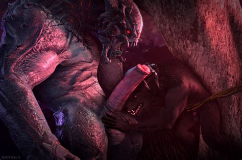 Rule 34 2017 3d Against Wall Alien Animal Genitalia Animal Penis