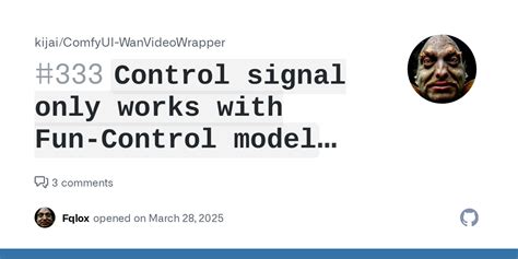 `control Signal Only Works With Fun Control Model` Error While Loading