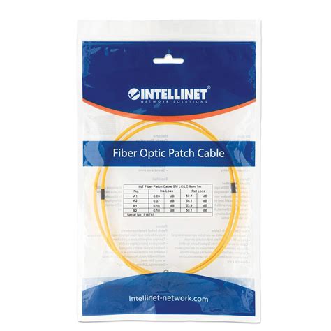 12 M Lc To Lc Upc Fiber Cable 2 Mm Duplex Ofnr Sm Bif Yellow