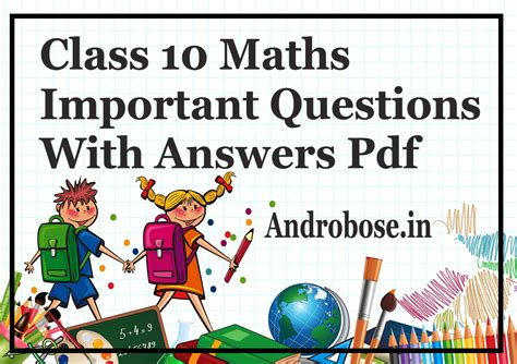 Class Maths Important Questions With Answers MATHEMATICS Math Books Science Books Empty Set
