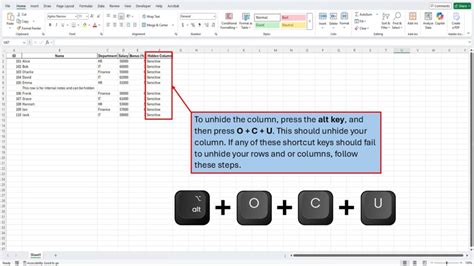 Excel Tips Quickly Hide Columns With Keyboard Shortcuts In 2025 Marks Excel Tips