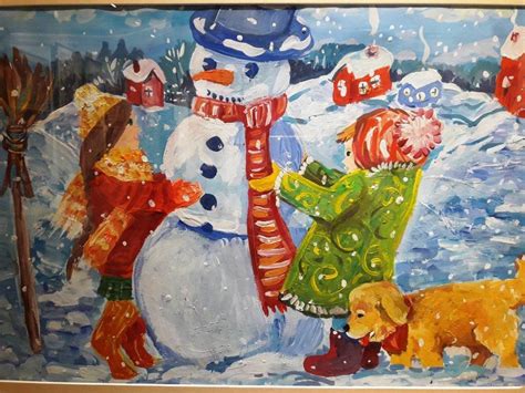 У«Галереї ЮНІОРІВ дитячої художньої школи відбудеться відкриття виставки «Зимові візерунки