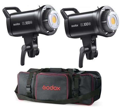 Godox SL100Bi Kit2 sada dvoch svetiel s taškou | godox.sk