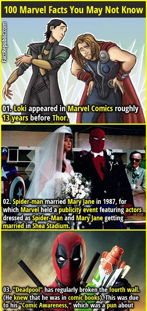 100 Marvel Facts You May Not Know Artofit