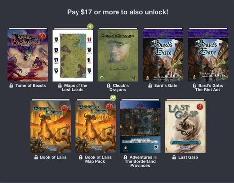 Tenkars Tavern Huge 5e Humble Bundle From Frog God Games Kobold Press