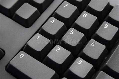 Numbers On Keyboard Stock Image Image Of Number White 2835545