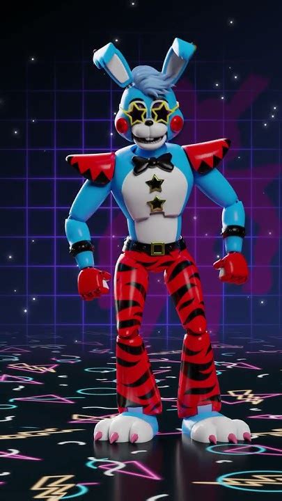 Glamrock Toy Bonnie Fnaf Security Breach Animation Youtube