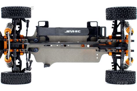 Snrc Dt2 V2 110 拉力电房车架 中后置四驱皮带铝合金rc模型 Sn