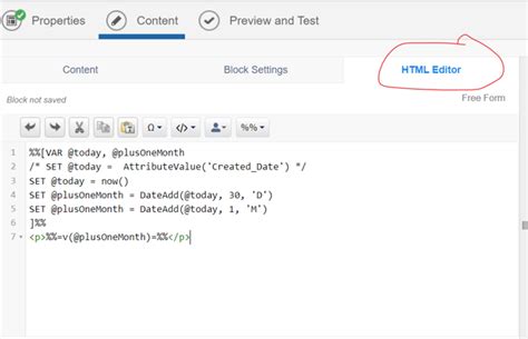 Marketing Cloud Error With Ampscript Variable Declaration In Free