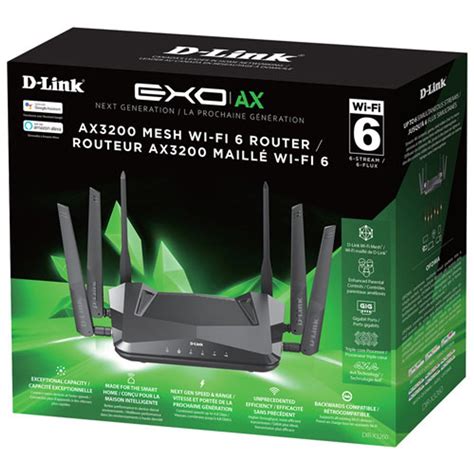 DLINK DIR X EXO AX AX Wi Fi Router تکنو لینک