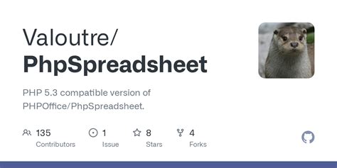 Github Valoutre Phpspreadsheet Php Compatible Version Of Phpoffice Phpspreadsheet