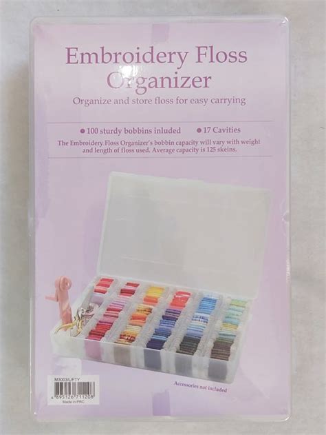 Embroidery Floss Organizer Skatkis Lap