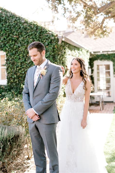 Soft Coral And Bright Vineyard Wedding By Events By Fran — Santa