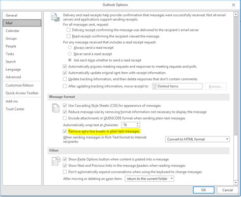 Outlook Removes Some Extra Line Breaks In Text Emails Anand The