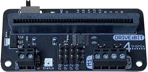 4tronix Drivebit Motor And Robotics Controller Board For Bbc Microbit