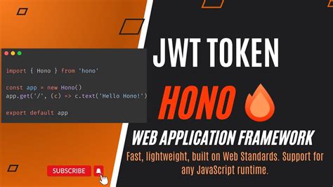 Mastering Jwt Hono An In Depth Exploration Of Advanced Jwt Features Hono Tutorial In Hindi