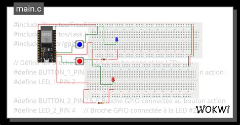 Boutons Wokwi Esp32 Stm32 Arduino Simulator Boutons Wokwi Esp32 Stm32 Arduino Simulator