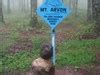 Mount Arvon Highest Point In Michigan Elevation Signs On