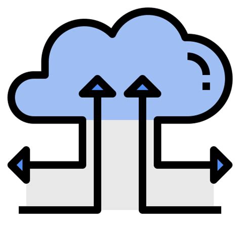 Cloud Computing Connection Input Output Server Sync Icon