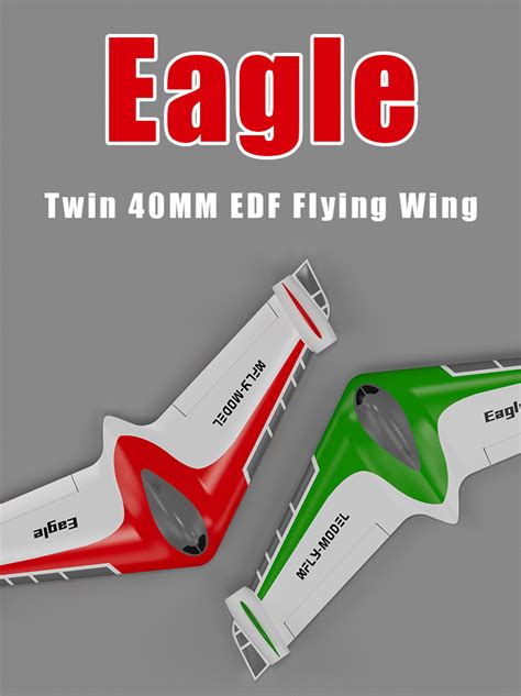 Xfly Eagle Twin 40mm Pnp Gyro Green Version Xfly Model
