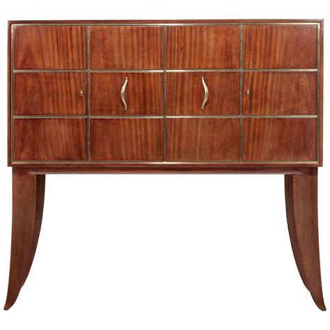 Art Deco Italian Exceptional Bar Cabinet By Guglielmo Ulrich For Sale