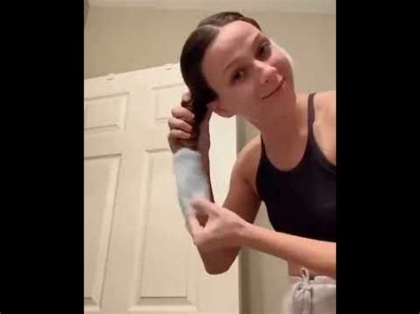 That S Really Old Tricks Heatless Hair Curls With Socks Heatless Hairstyles Curls For