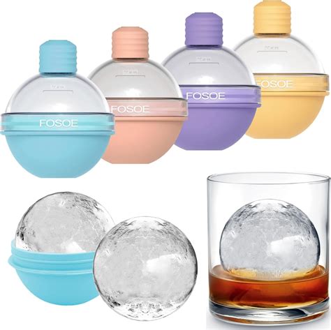 Ice Ball Maker Molds Round Ice Cube Tray Sphere Whiskey Ice Mold 2
