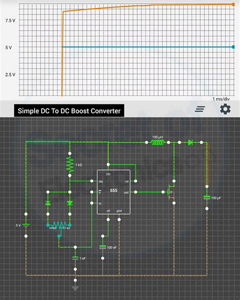 Simple Dc To Dc Boost Converter Using 555 Timer Ic Youtube