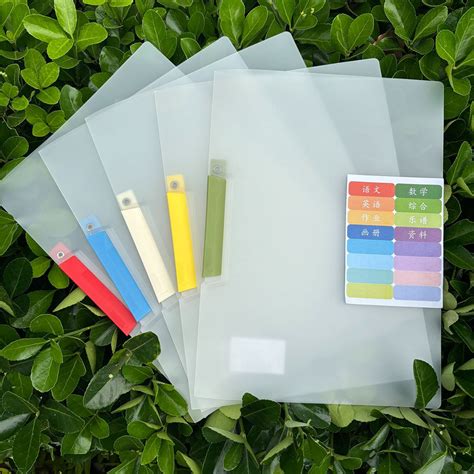 Clear Plastic Folders With Swing Clip File Folders For Documents Report Covers Presentation