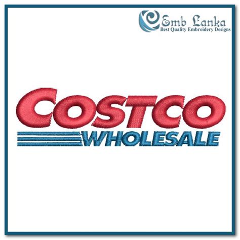 Costco Logo Embroidery Design Emblanka