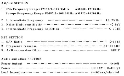 Guzare Gr304 Marine Stereo Bluetooth Sound System Owners Manual