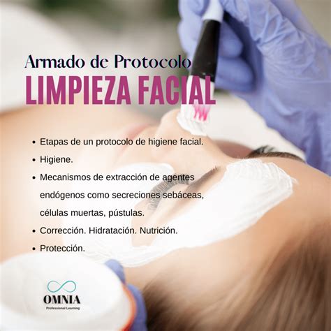 Protocolo Limpieza Facial Omnia Formación
