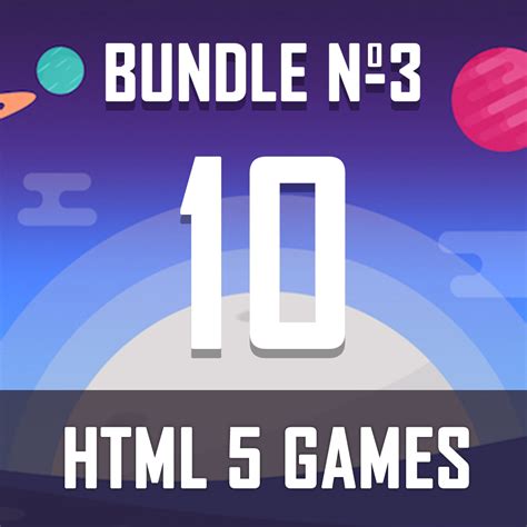 10 Html5 Games Mobile Version Mega Bundle №3 Construct 2 Capx By Html5 Games